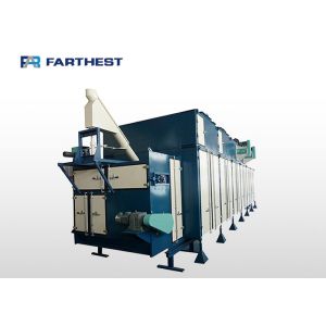 Quality Horizontal Steel Feed Extruder Machine Circumfluent Aqua Feed Dryer 380 Voltage for sale