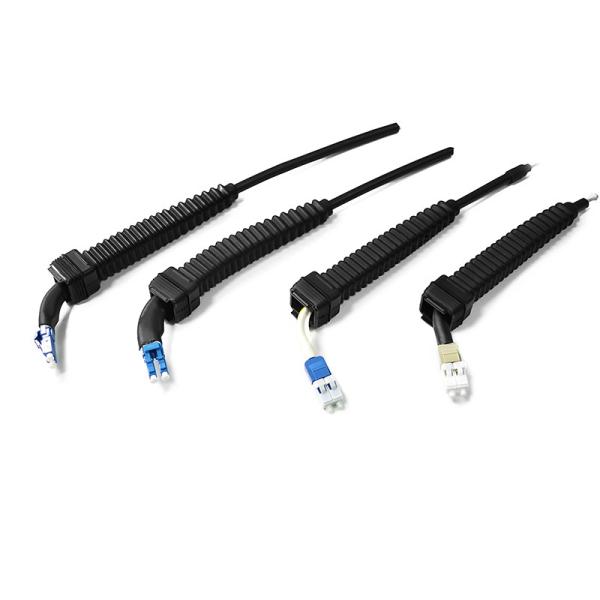 Quality FTTA NSN boot duplex LC fiber optic patch cable for sale