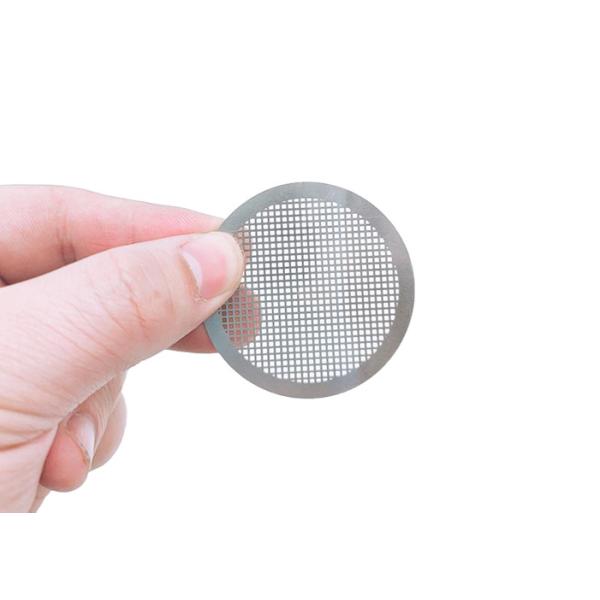 Quality SS304 0.8mm Hole Metal Perforated Sheet , Round Perforated Metal For Coffee Filter for sale