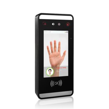 Quality Palm Reader and Facial Recognition Access Control System and RFID Card Time for sale