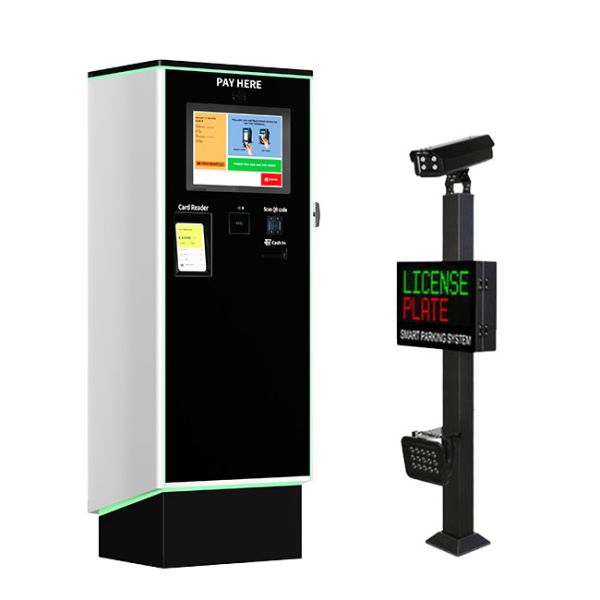 Quality LPR Parking Payment Kiosk Touchscreen Car Park Payment Machine for sale