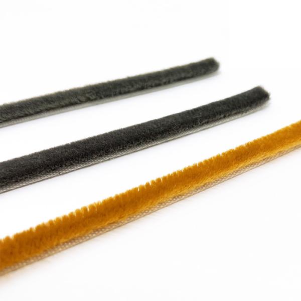 Quality Apartment Door Window Brush Seal Pile Weather Strip Brush Pil  Long-Lasting for sale