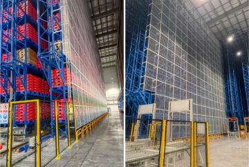 Double Deep Pallet Stacker ASRS