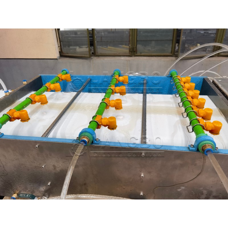 Calibration table with vacuum forming system