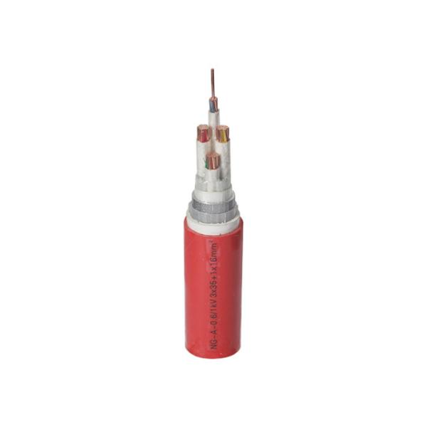 Quality Copper Core Twisted Conductor Fireproof Power Cable with Seamless Aluminum for sale