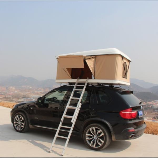 Quality Grey Car Roof Top Tent for Vehicle Diy 4 Person Camping Area 2.4 Square Meters for sale
