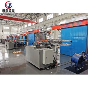 Quality YINGCHUANG Multi-Arm Automatic Ferry Shuttle Rotomolding Machine, PLC Controlled for sale
