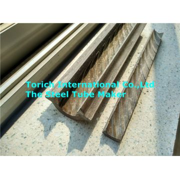 Quality Painted Rifle Seamless Carbon Steel Pipe With Fin On Two Sides for sale