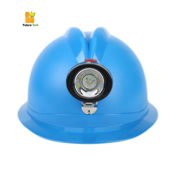 Quality 4500lux 600 Cycles Mining Hard Hat Lamp Rechargeable Miners Headlamp for sale