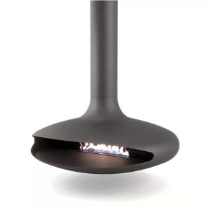 Quality Indoor Heaters Roof Mounted Hanging Bioethanol Suspended Smokeless Fireplace for sale