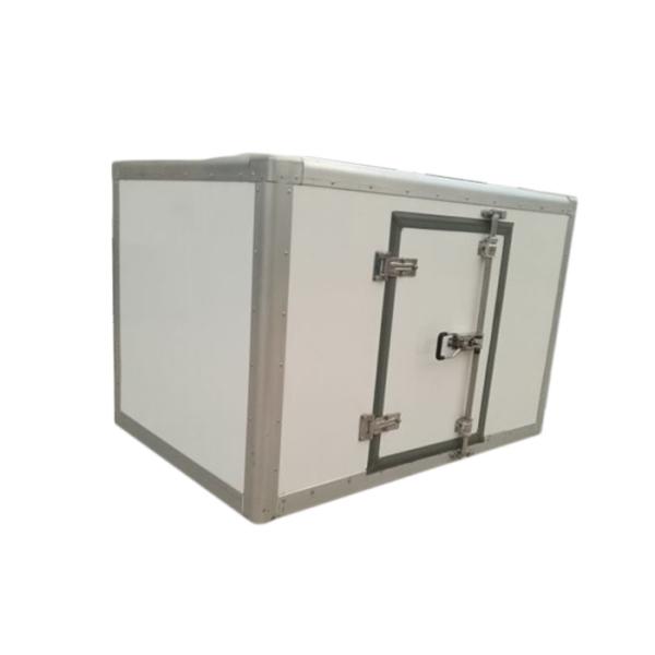 Quality Insulated Sandwich Small Refrigerated Truck Bodies For Tri Wheel Fridge Tricycle for sale
