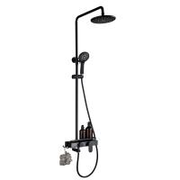 Quality Hotel Chrome Single Handle SUS304 Steel Shower Wall Mounted for sale