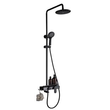 Quality Hotel Chrome Single Handle SUS304 Steel Shower Wall Mounted for sale