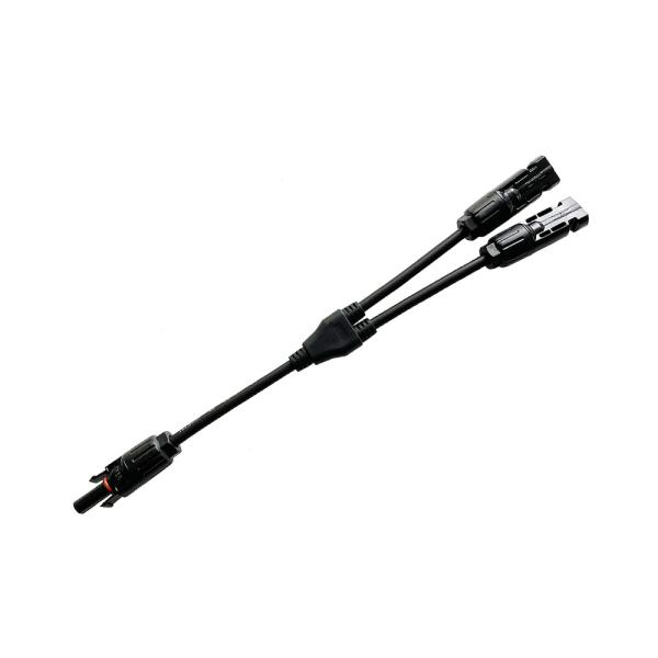 Quality Y Branch Solar PV Connector 2.5 To 6mm2 Sunlight Resistance Anti Aging for sale