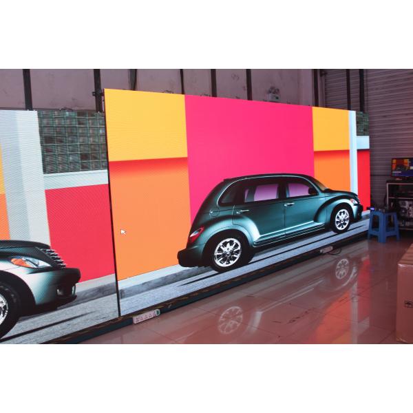 Quality Slim Panel Stage LED Display , Indoor Full Color Led Display 1200CD / SQM Bright for sale