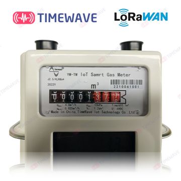 Quality Smart LoRaWAN Gas Meter Wifi Wireless IoT LCD Screen Built In Antenna ISO/IEC for sale