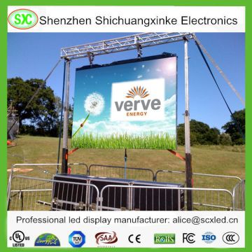 Quality P10 Outdoor Waterproof Led Video Curtain Display , Led Curtain Stage Backdrop for sale