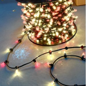 Quality 50M/roll custom Mini Clip String Light DC12V fairy lights 666 led outdoor for sale