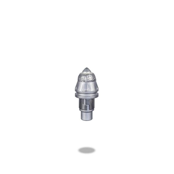 Quality Round Shank Chisel Bit with Carbide Auger Teeth / Rock bullet tooth for sale