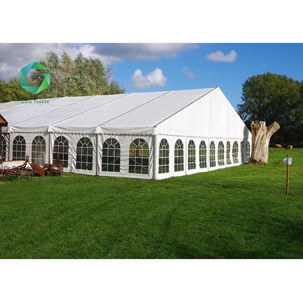 Quality Tarpaulin PVC Tent Fabric 750gsm Middle East 300N Tear Strength Anti UV Fireproof for sale