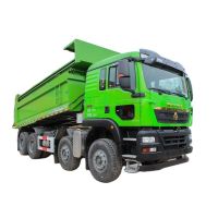 Quality ABS-Equipped 35t Payload Heavy Duty 8x4 12 Wheel LHD Dump Truck for Construction for sale