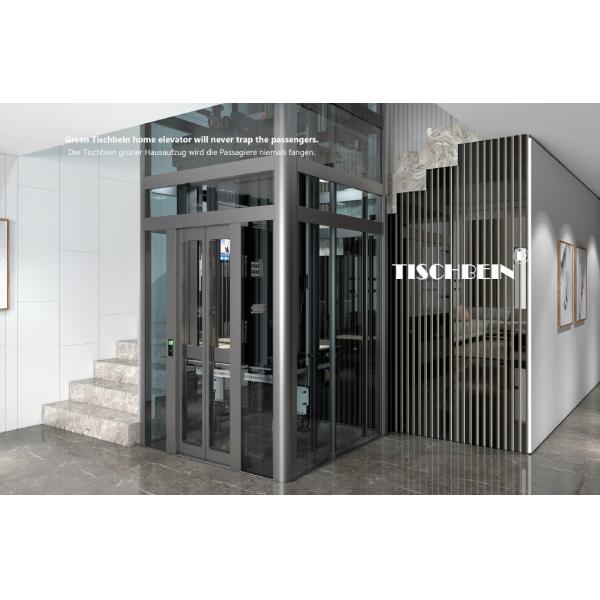 Quality 3 Sides Glass Wall VVVF Drive Panoramic Elevator 2.0m/s Observation Elevator For Hotel Shopping Mall for sale