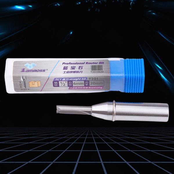 Quality Sturdy Antiwear Straight Edge Router Bit , Multifunctional Straight Cut Router for sale