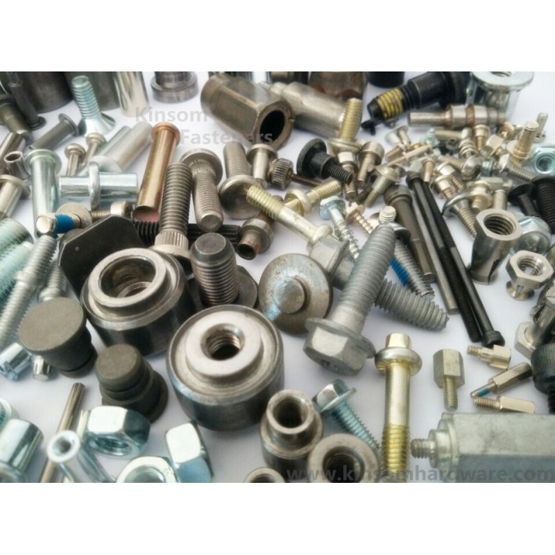 Phillips slot indented hexagon washer special machine screws with color zinc plated