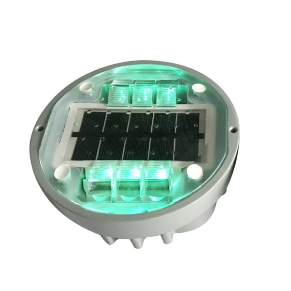 Quality Green Durable 2.5V 200MA Underground Solar Light , Motorway Road Lights for sale
