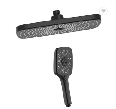 Shower head with hose connection detail