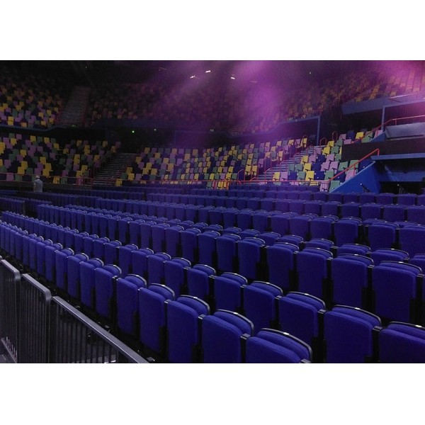 Quality Upholstered Telescopic Seating Systems For Theater / Auditorium / Cinema for sale