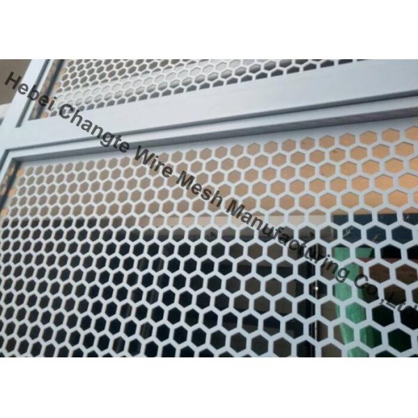 Quality Grill Corrugated 10% Opening Perforated Metal Mesh Screen for sale