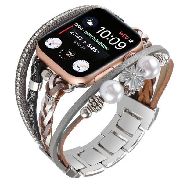 Quality DHL.UPS.FEDEX.EMS Trendy Zou Chrysanthemum Decorative Smart Watch Band for sale