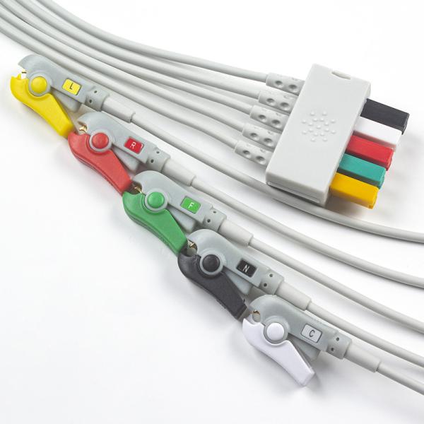 Quality Siemens/Drager 5956359 MP03414 ECG Leadwire 5Lead ECG Detachable Cable for sale