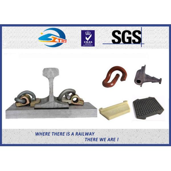 Quality Q235 60Si2MnA 60Si2CrA Rail Fastening System Railway Fasteners for sale