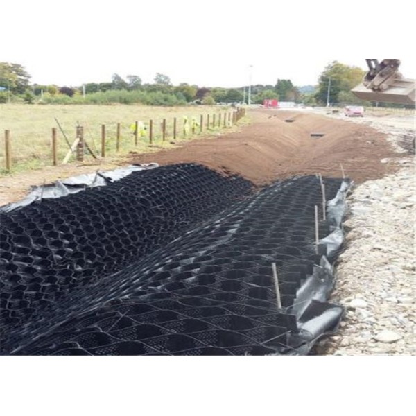 Quality High Density Polyethylene Perforated Geocell Road Construction for sale