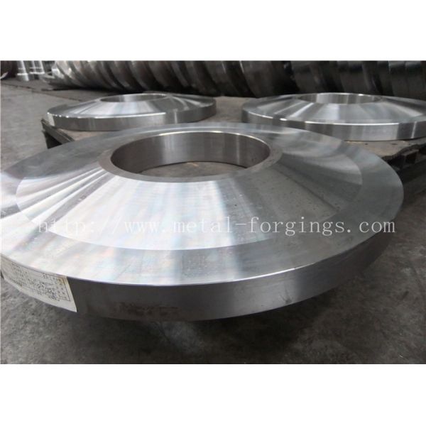 Quality ST52 ST60-2 Carbon Steel Forged Rings Flanges Heat Treatment for sale