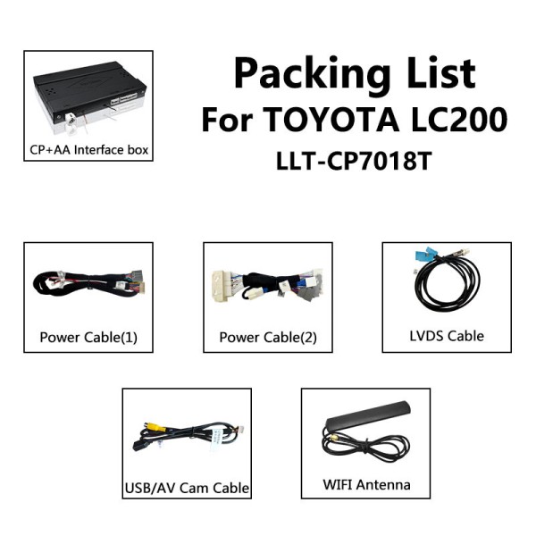 Quality Lsailt Wireless Android Auto Carplay Interface for 2012-2015 Lexus LX 570 LX570 for sale