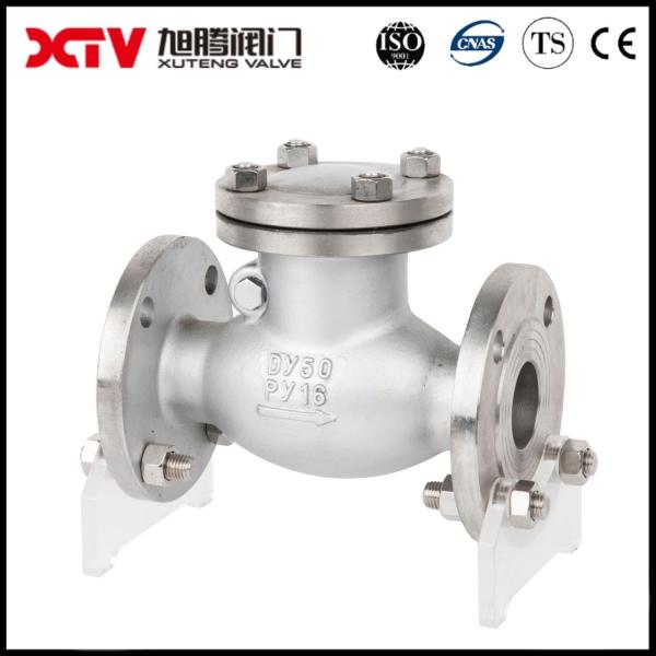 Quality GB/T 12221 DN 15-DN750 Swing Check Valve Direct Sell Wcb/CF8/CF8m 150/300/600 for sale