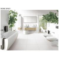 Quality ISO13006 Antibacterial Full Body Porcelain Tiles 600x600mm White for sale