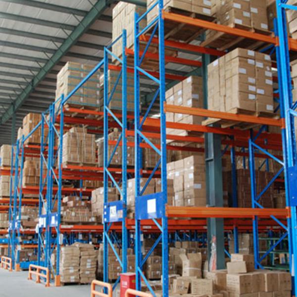Quality Orange Selective Heavy Duty Storage Pallet Racking System Warehouse Rack for for sale