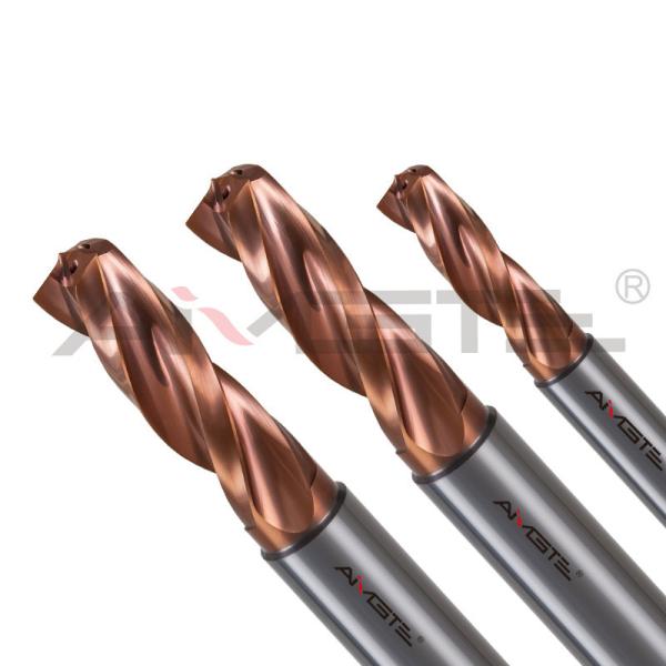 Quality 3 Flutes Solid Carbide Twist Drill 50mm - 300mm Heavy Duty Drill Bit for sale