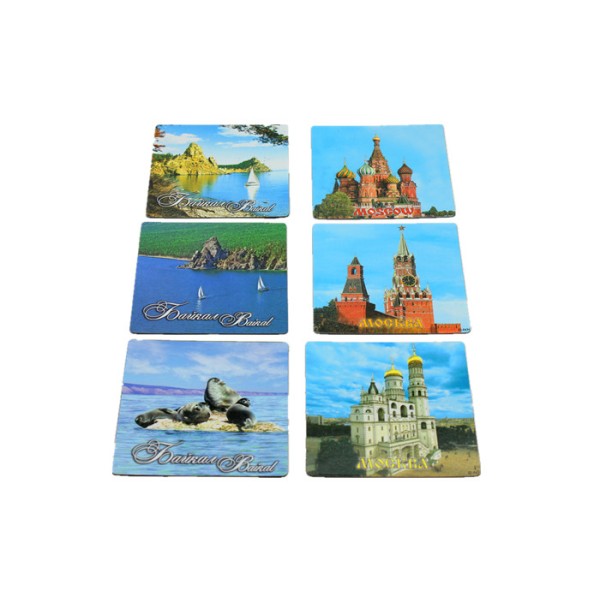 Quality Personalised Photo Print Fridge Magnet , Custom Die Cut Picture Print Refrigerator Magnet for sale