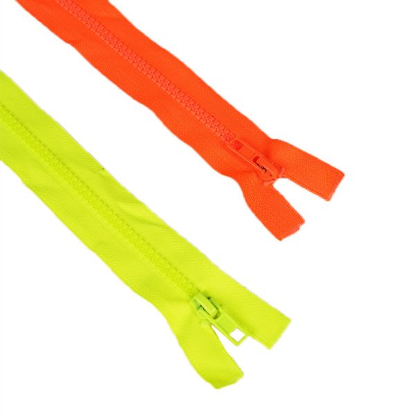 Quality Plastic Zipper Custom 3# 5# Open End Double Open End Close End Long Chain Wholesale Factory Plastic Zippers for sale