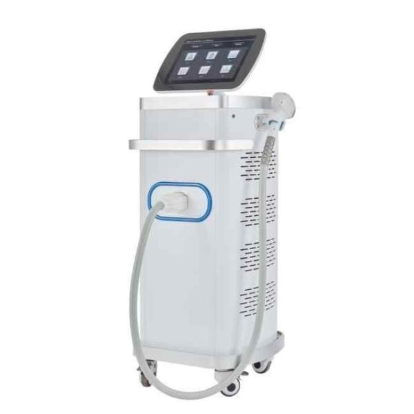 Quality Popular Commercial Laser Hair Removal Machine 1600W 1-120J/Cm2 for sale