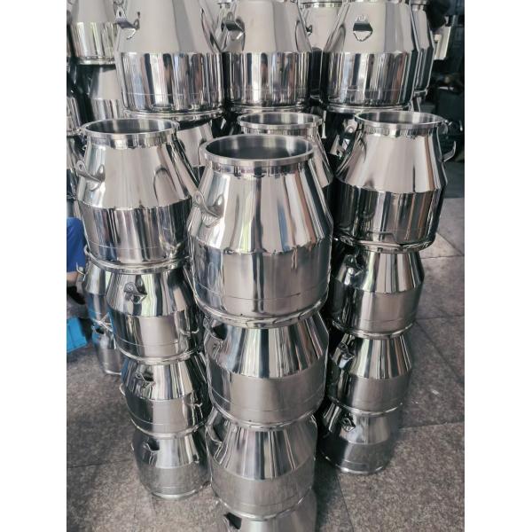 Quality Food Grade Stainless Steel Milking Machine Bucket System 6 KG for sale