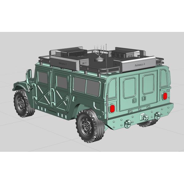 Quality Military Standard Vehicle Mounted Jammer with 200m Jamming distance for sale