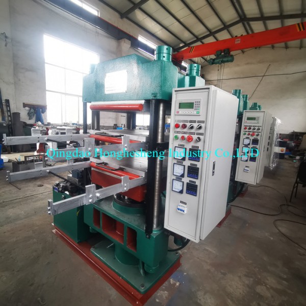 Quality Multi Layer Automatic Vulcanizing Machine With Push And Pull Die for sale