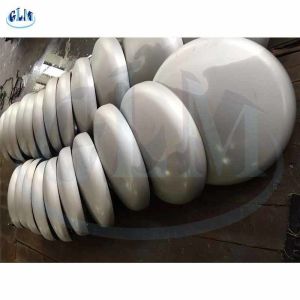 Quality 300mm X 3mm S235 Ellipitical Dished Heads For Pipe Fitting 2 1 Dimensions for sale
