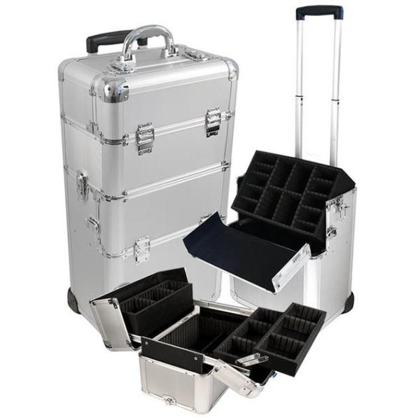 Quality Aluminum Travel Makeup Cases for sale